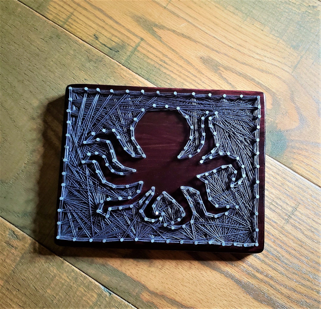 Octopus String Art Coastal Art, Sea Creatures, Beach House Gift - Etsy