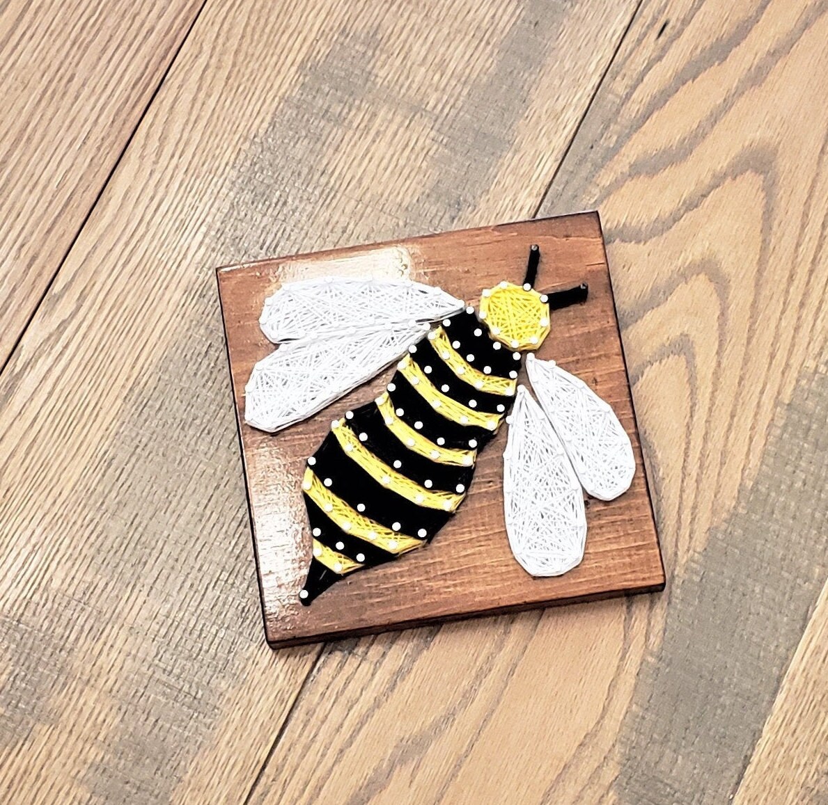 Honey Bees String Art Design Bee Home Decor Bumble Bees - Etsy