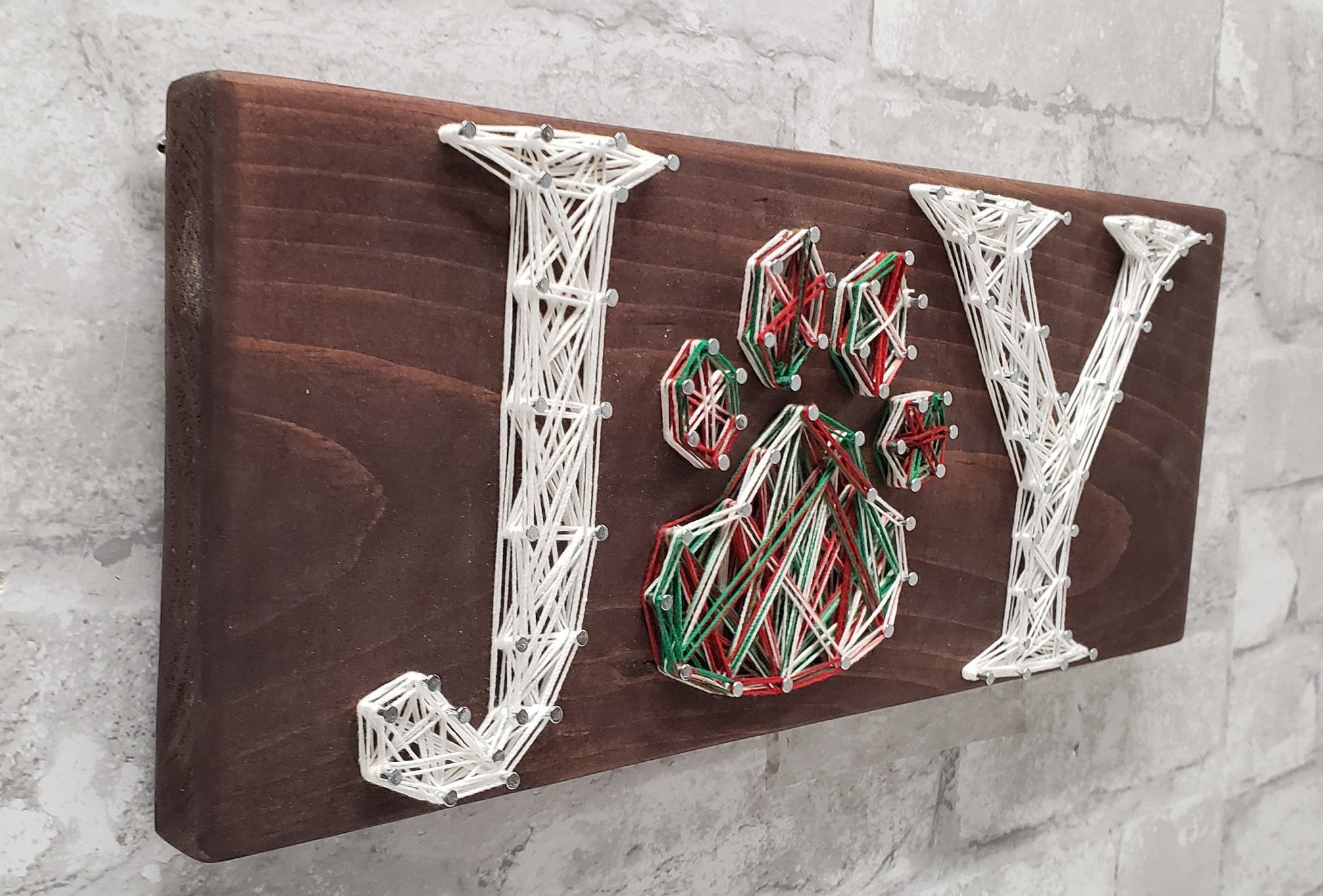 Christmas Joy String Art Seasonal Decor Joy Gift Christmas - Etsy