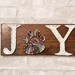 Christmas Joy String Art Seasonal Decor, Joy Gift, Christmas String Art ...