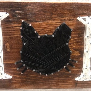 Cat Heads Home String Art Wooden Sign Home Decor, String Art Decor, Cat ...