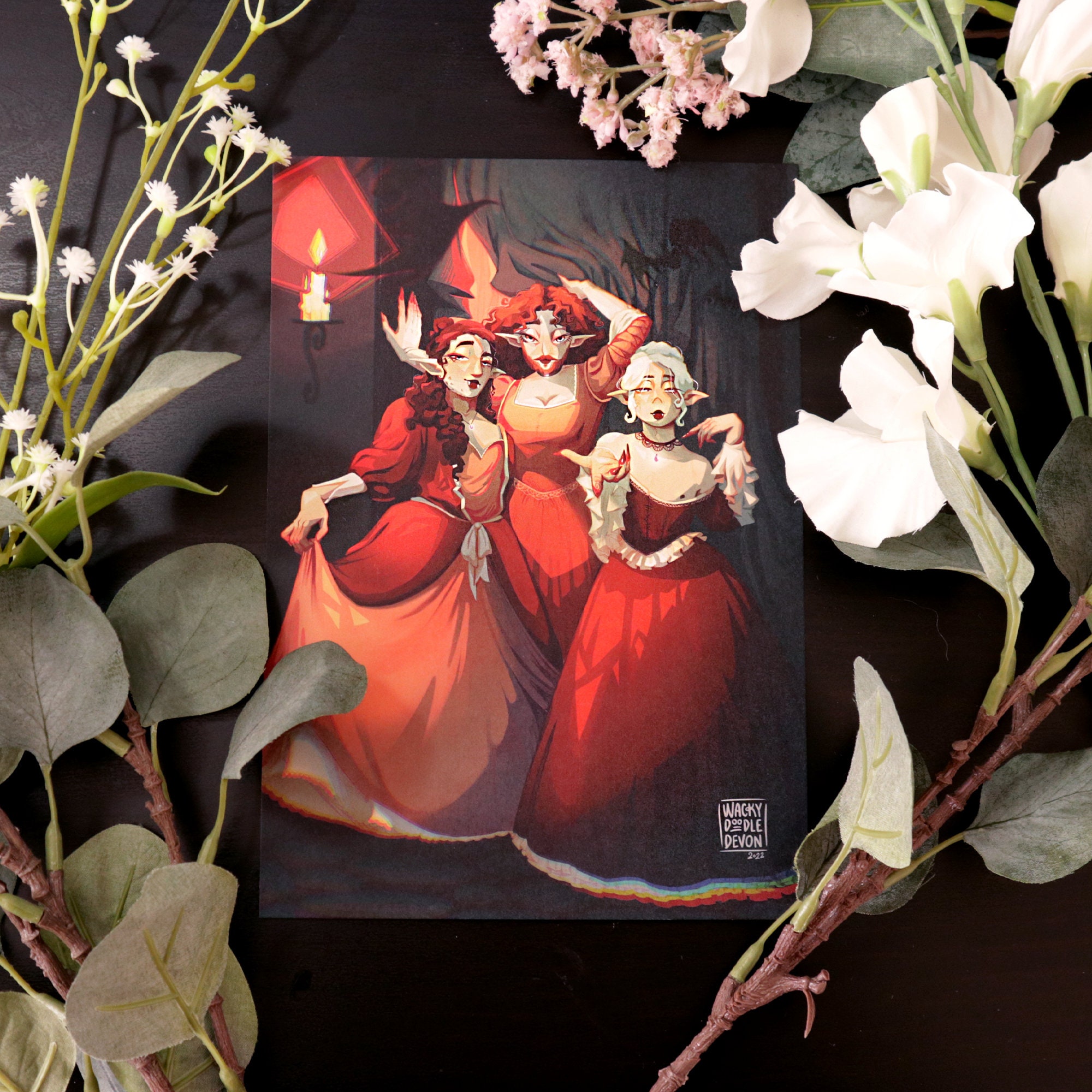 Trans Vampires Art Prints - Etsy UK