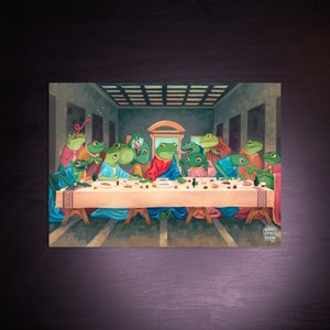 Renaissance Frogs || Art Prints - Etsy