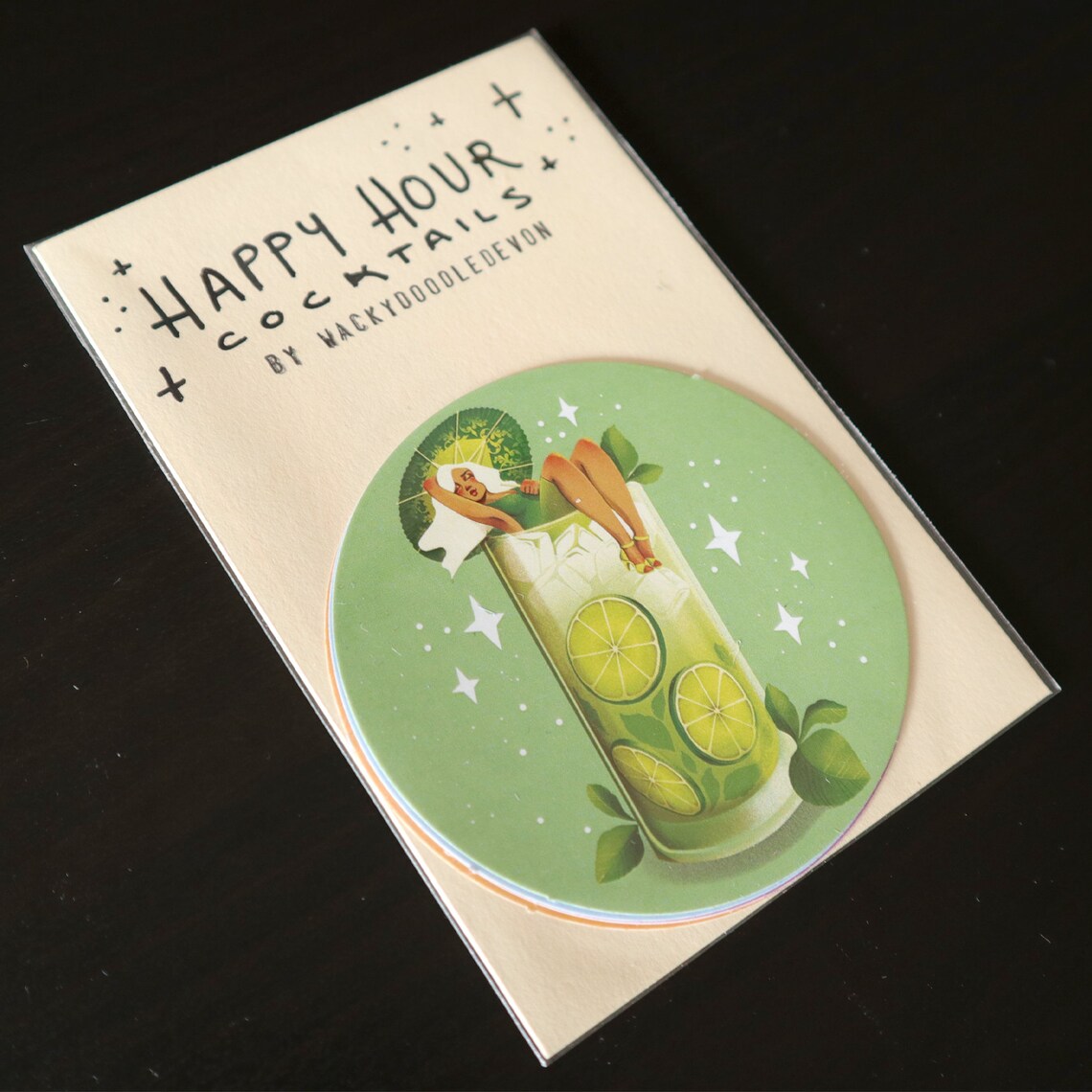 Happy Hour Cocktails STICKER PACK | Etsy