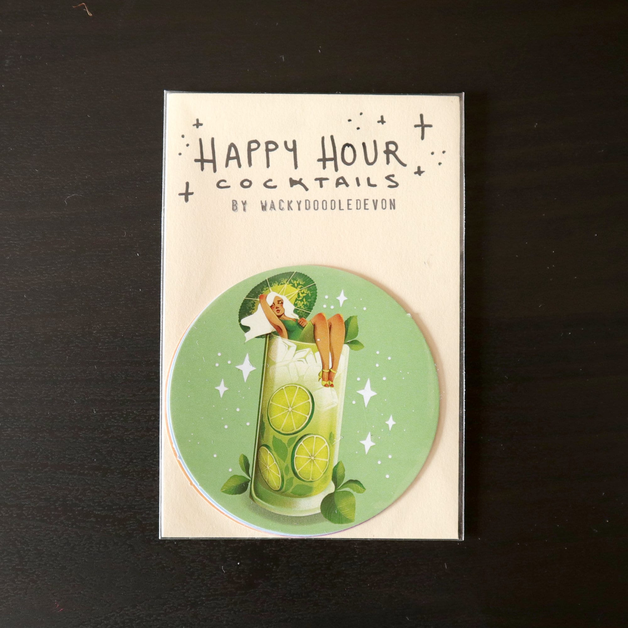 Happy Hour Cocktails STICKER PACK - Etsy UK
