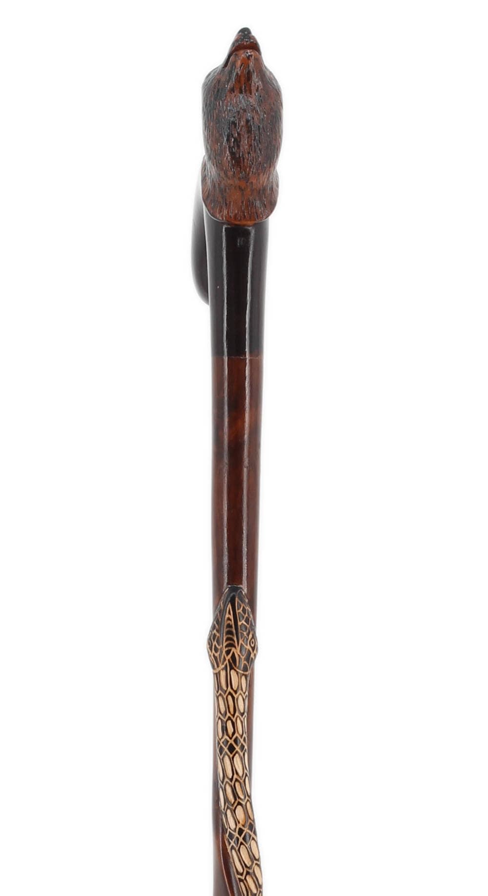 Devrek Walking Cane (snake Wrapped Around the Shaft Theme ...