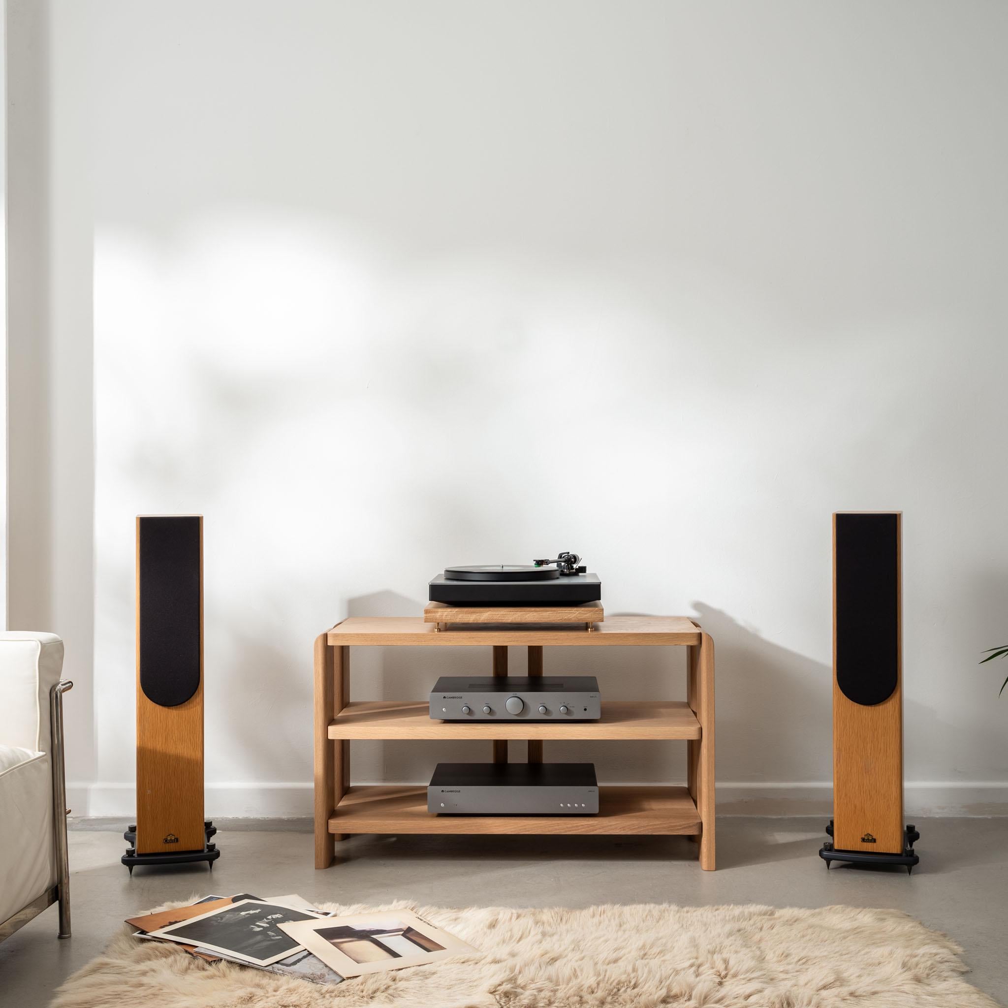 Oak Audio Isolation Platform: Hifi Turntable Vibration Control - Etsy