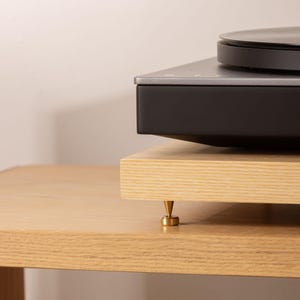 Solid Ash Hardwood Noise Isolation Platform - Handcrafted Vibration ...