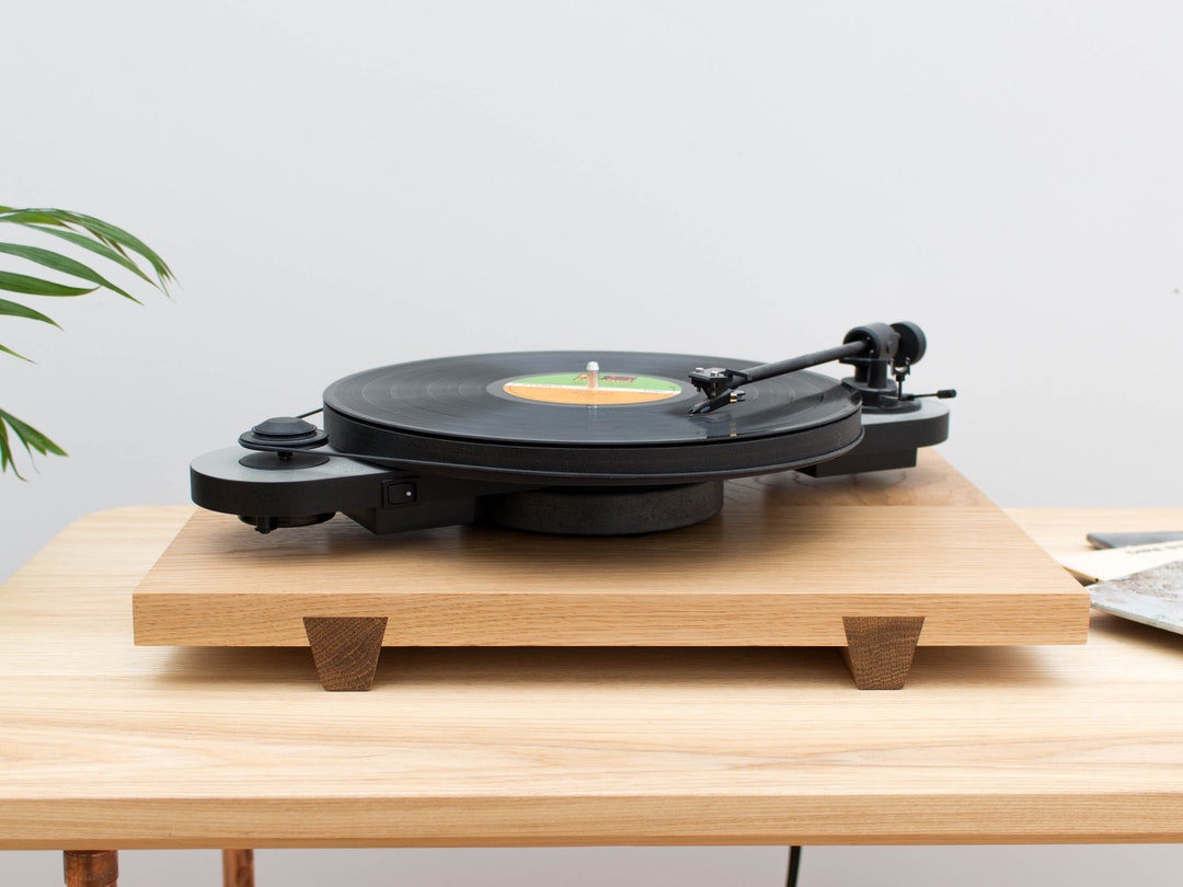 Hardwood Platform for Turntables & Amplifiers - Handcrafted From Oak or ...