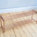Copper Pipe Shoe Rack Handmade With Industrial Fittings - Etsy