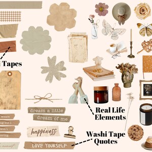 Light Academia Digital Stickers for Good Notes or Notability, Digital ...