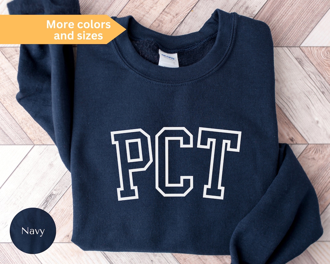 PCT Sweatshirt, Patient Care Technician Crewneck Sweater, PCT Student ...