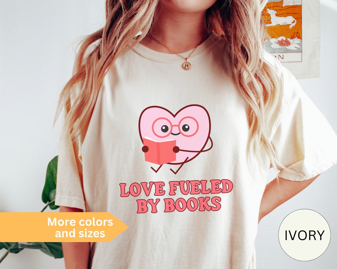 Valentines Day Shirt, Book Lovers Valentine Day T-shirts for Woman ...