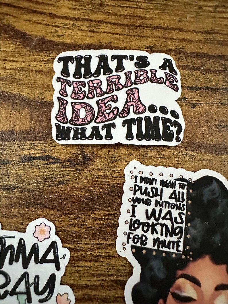Straight Facts Sticker Pack - Handmade African American Stickers ...