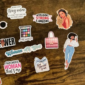 I Am Sticker Pack - Black Girl Stickers - Handmade African American ...