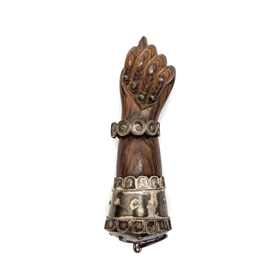 Vintage Gerson Bahia Silver Plated Carved Mahogany Wood Gerson Bahia ...
