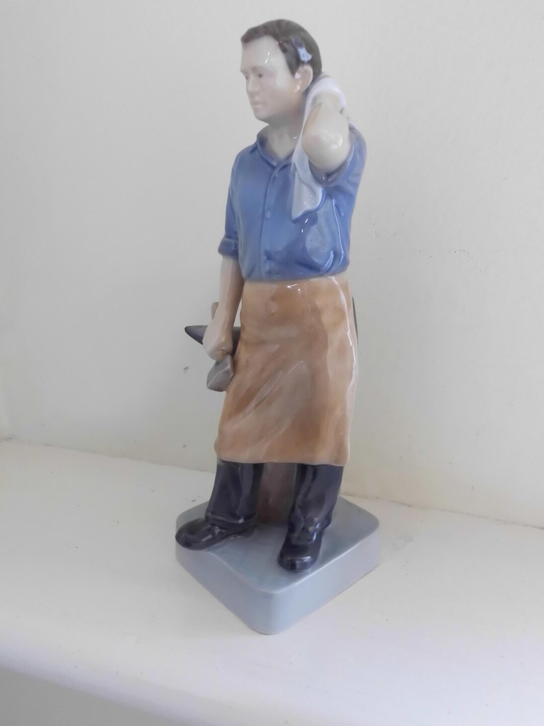 Royal Copenhagen - the Blacksmith at Work Figurine - Etsy UK