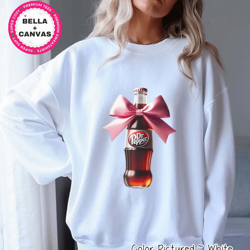 Dr Pepper Bow Png - Etsy