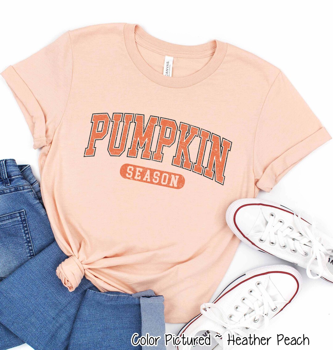 Fall Shirts, Fall Tees, Retro Pumpkin Season Shirt, Thanksgiving Tee ...