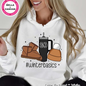 Personalized Winter Basics Sweatshirt,monogram Sweater,winter ...