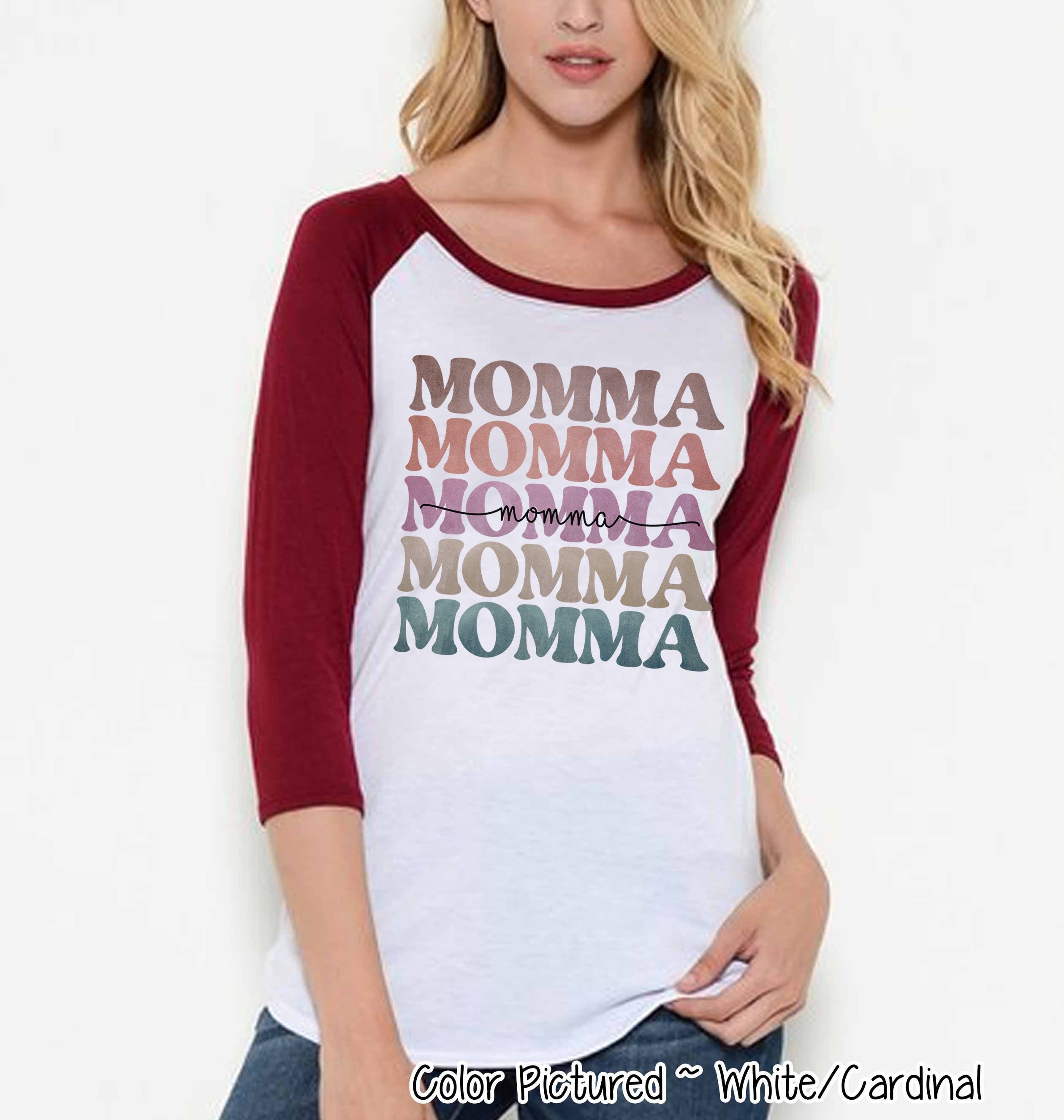 Retro Momma Shirt Custom Momma Shirt Gift for Momma Gift | Etsy