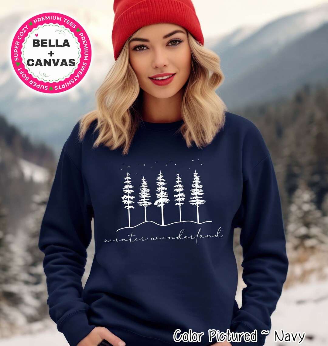 Winter Wonderland Sweatshirt, Cute Winter Sweatshirt, Freezing Season ...