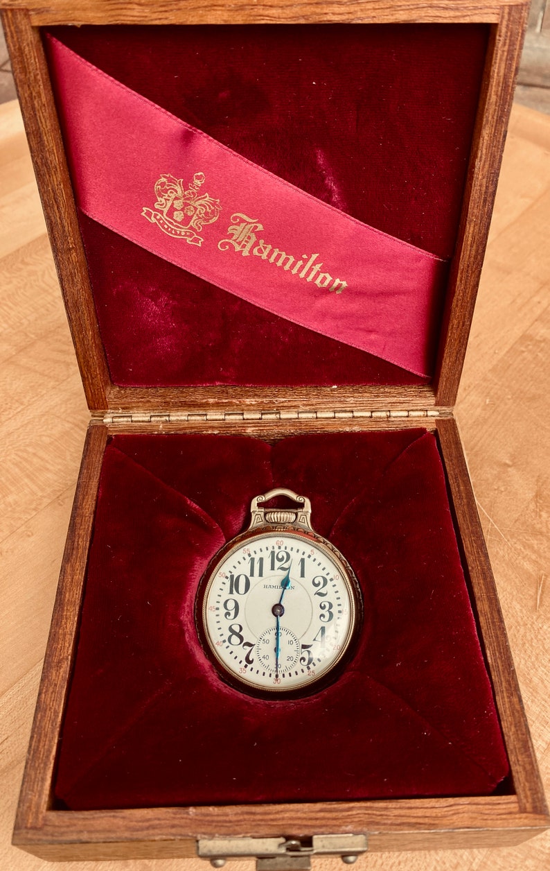 Hamilton 992 E Railroad Watch With Box - Etsy