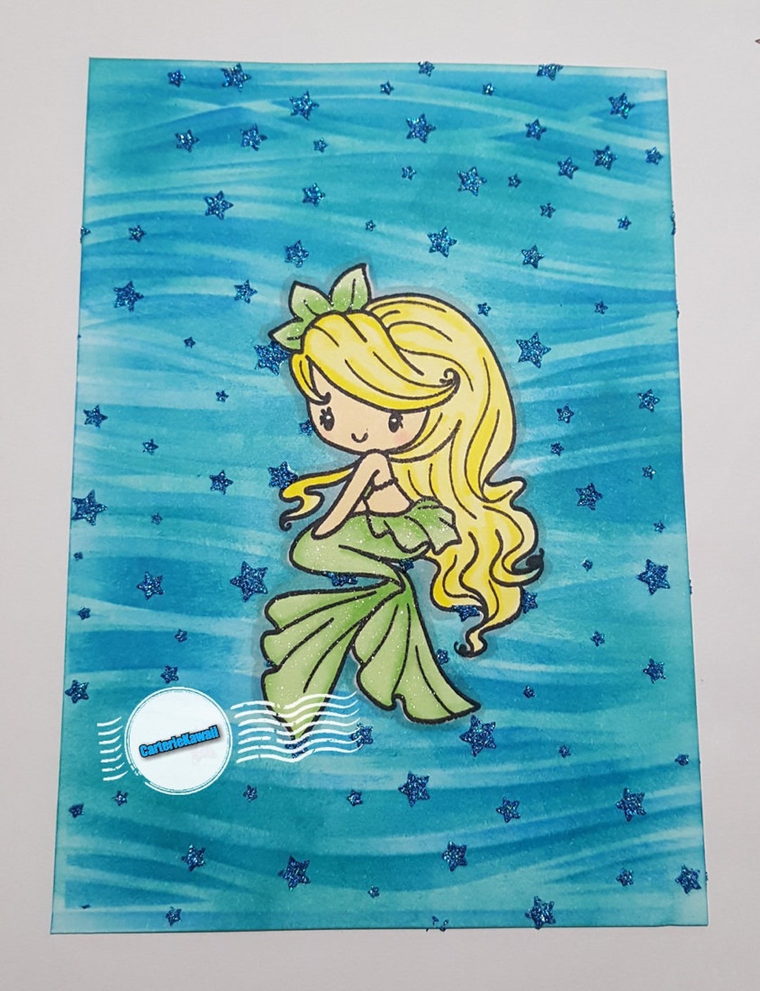 Little Mermaid Card - Etsy