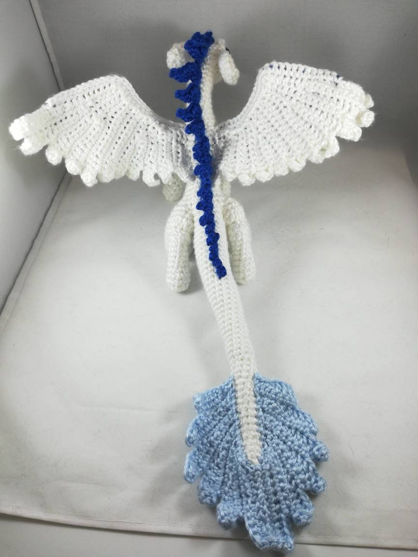 Custom Crochet Elemental Dragon Soft Sculpture Amigurumi | Etsy