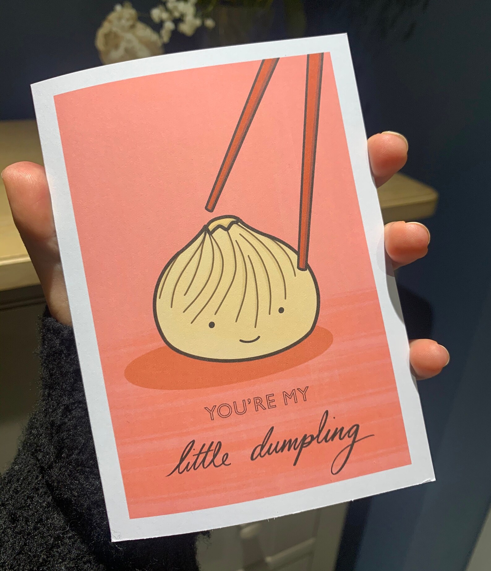 You're My Little Dumpling Valentine's Card For Him | Etsy