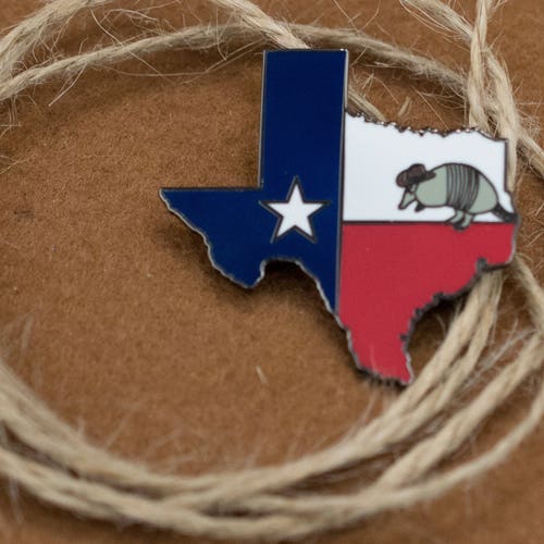 Texas Popsicle Enamel Pin - Etsy