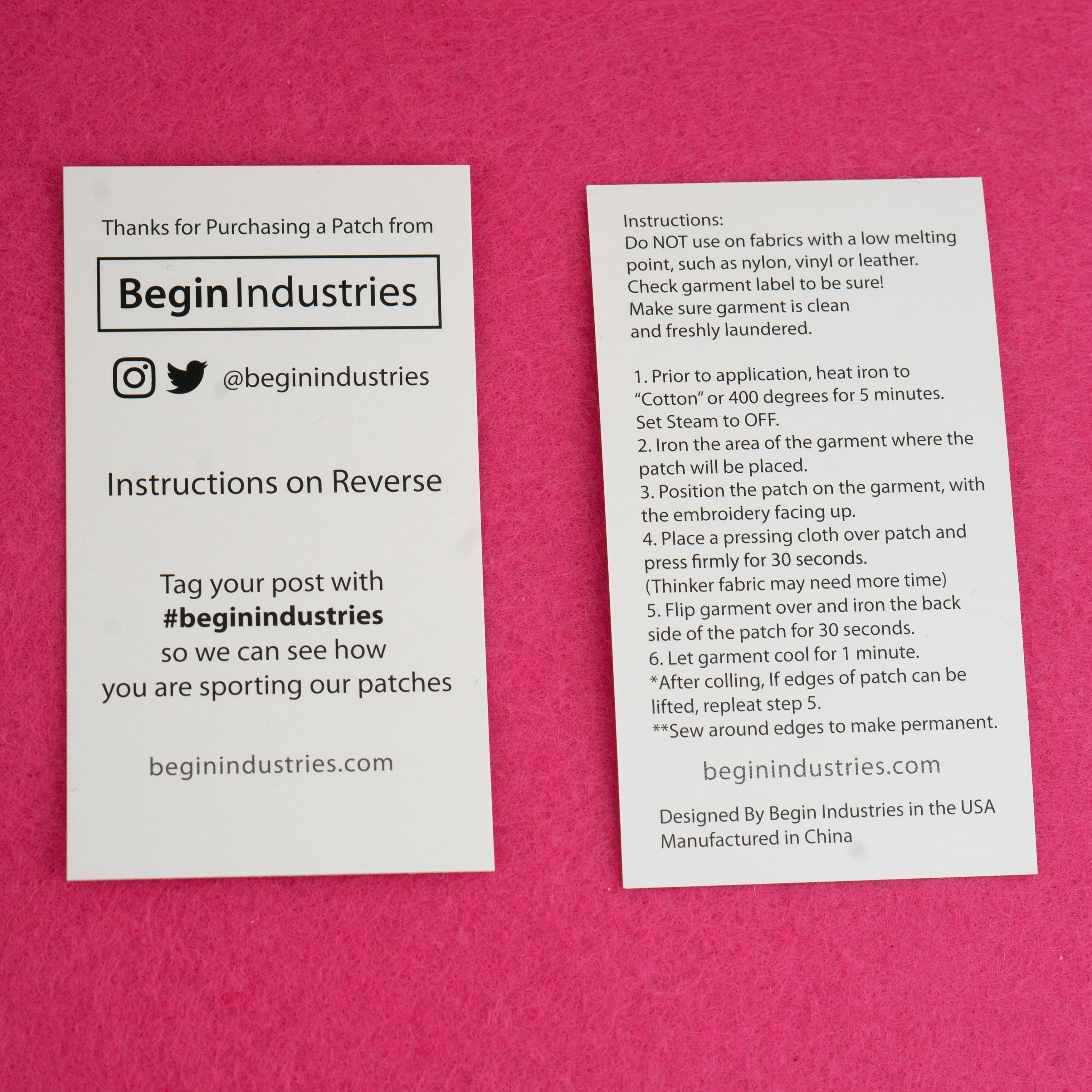 Chefs Knife Mirror Image Embroidered Iron-on Patch Set (2 Patches) - Etsy