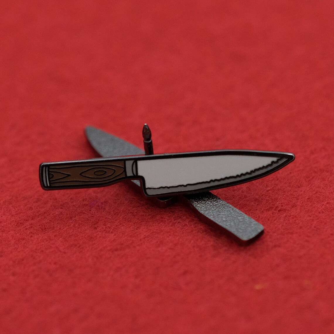 Chefs Knife Hard Enamel Lapel Pin - Etsy