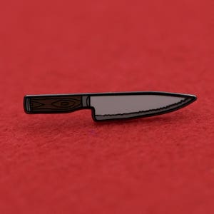 Chefs Knife Hard Enamel Lapel Pin - Etsy