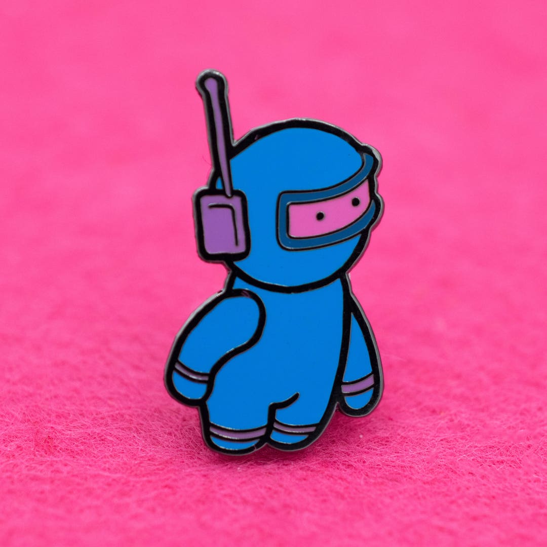 Spaceman Alan Hard Enamel Pin (begin Industries X Ken Ives) - Etsy Canada