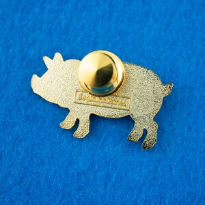 Pig Butcher Cuts Diagram Hard Enamel Lapel Pin - Etsy
