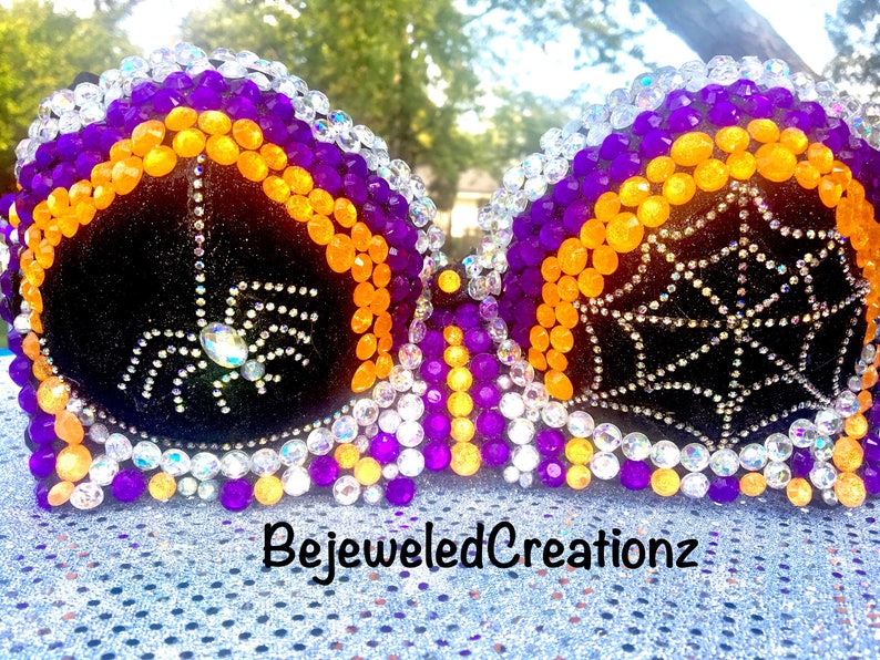 Halloween Bra Costumes Rave Bra Edm Bra Featival Bra - Etsy