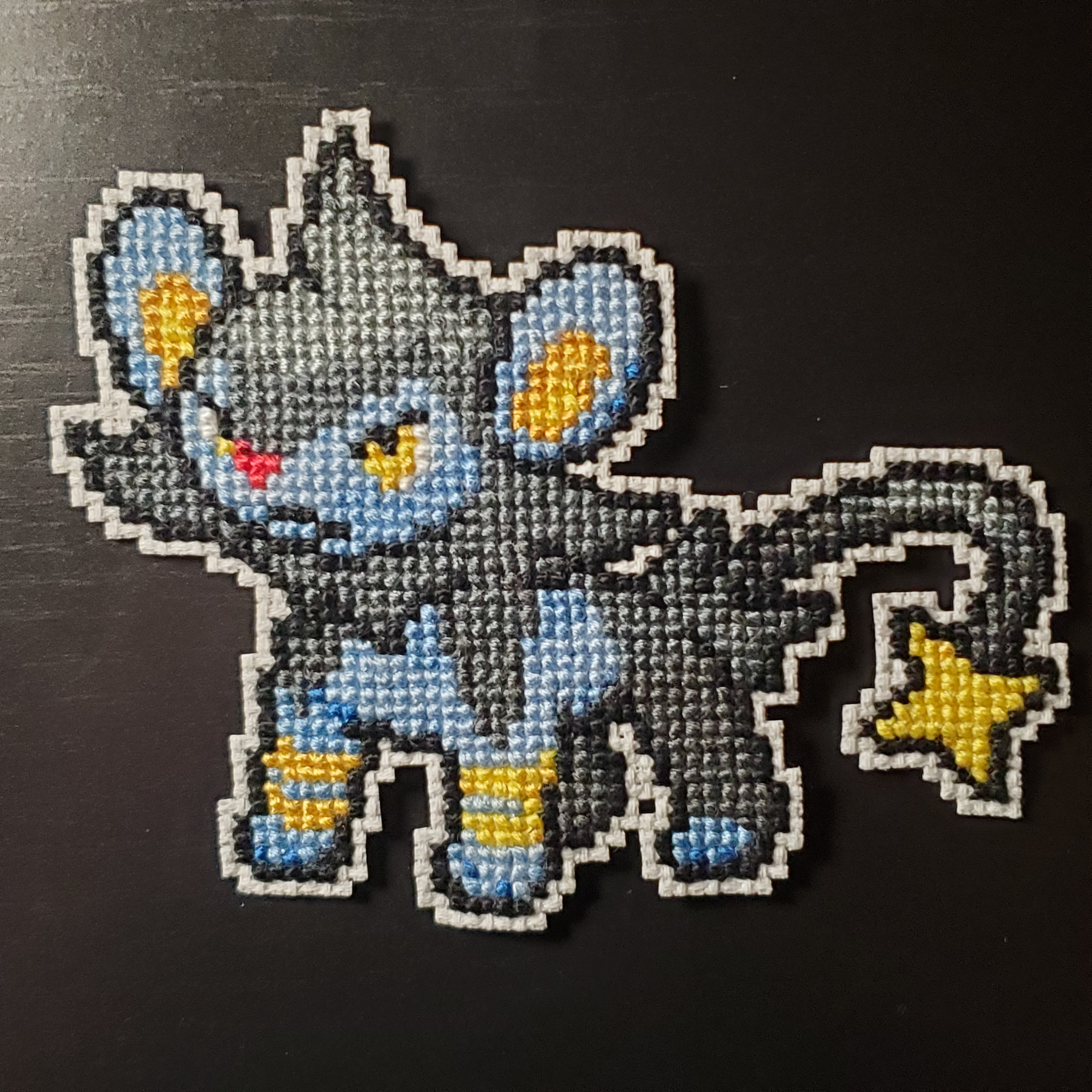 Shinx Luxio and Luxray Cross Stitch | Etsy