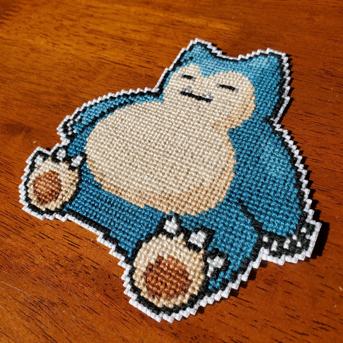 Munchlax and Snorlax Cross Stitch - Etsy