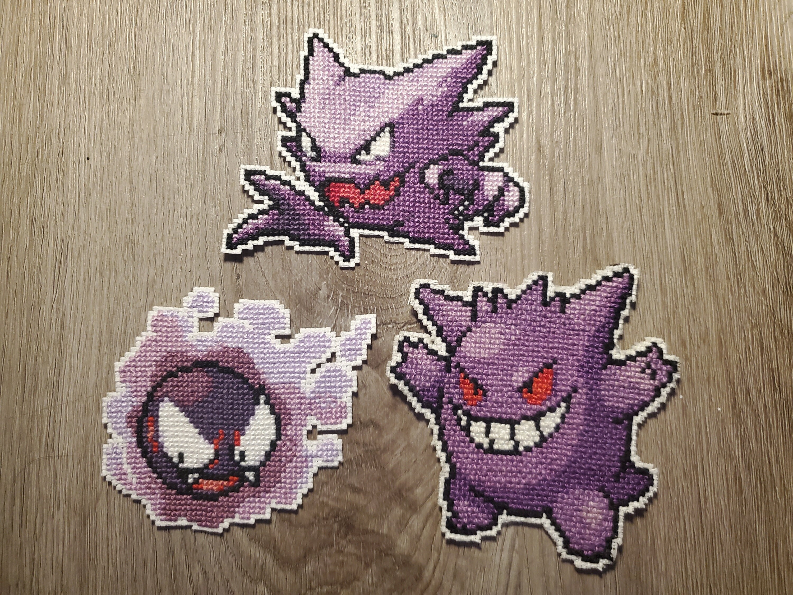 Gastly Haunter Gengar Cubone