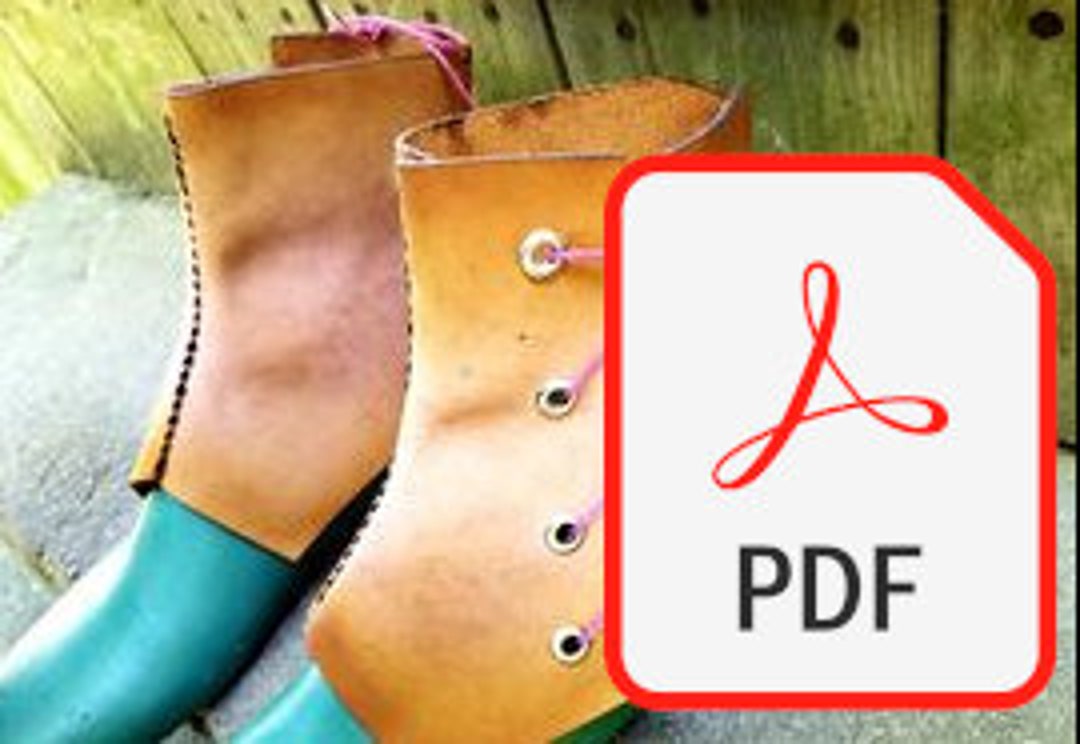 Spats Pattern Digital Download - Etsy