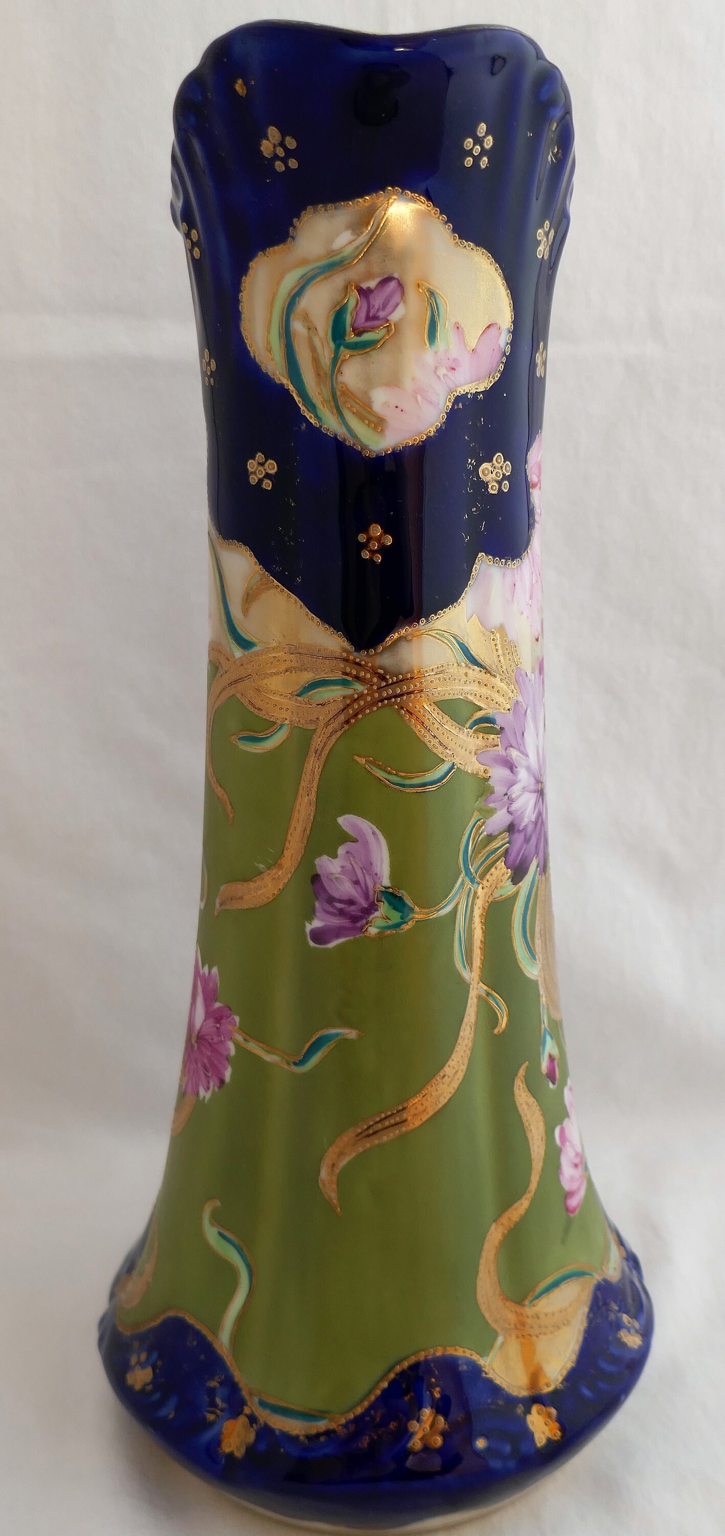 Antique Oriental China NIPPON Hand Painted Asters Flowers - Etsy