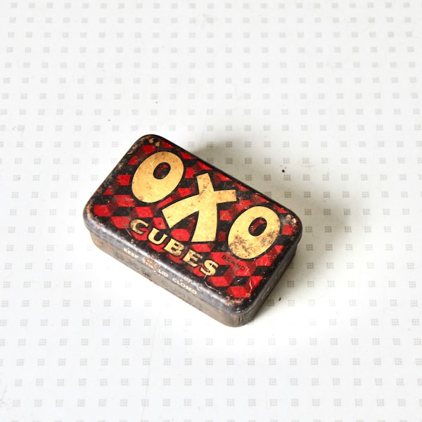 Oxo Cubes Tin - Etsy