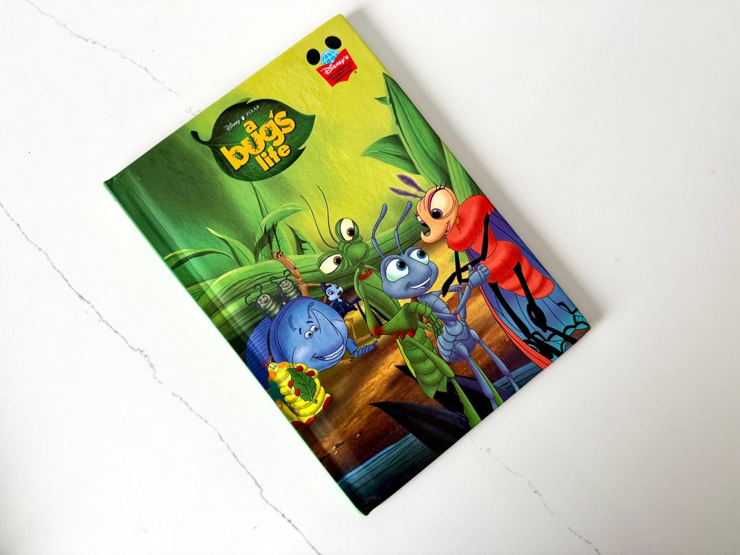 Vintage Disney Pixar A Bug's Life Book From 1998 - Etsy