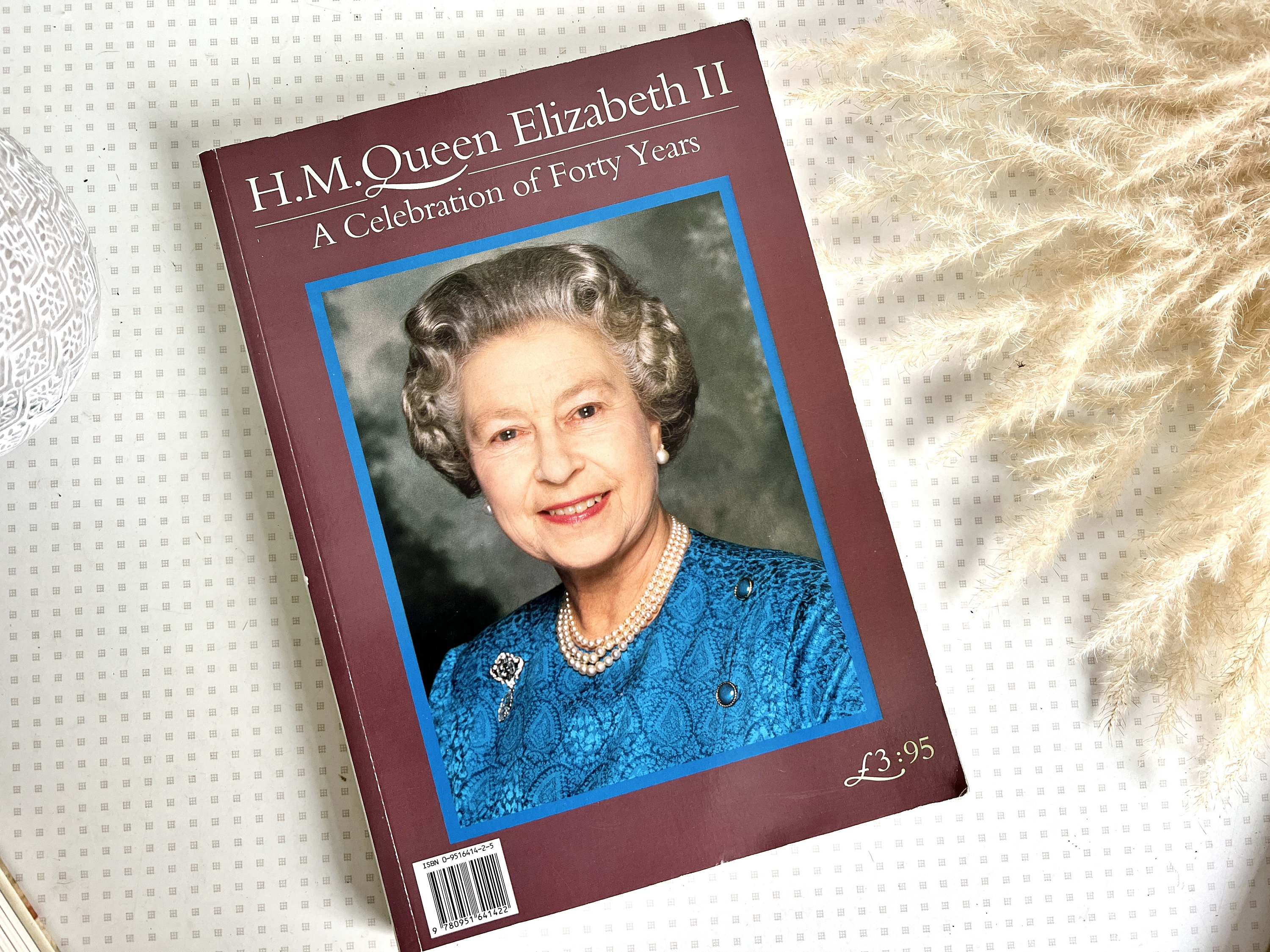 Vintage Queen Elizabeth II Forty Years Softback Memorial Book - Etsy