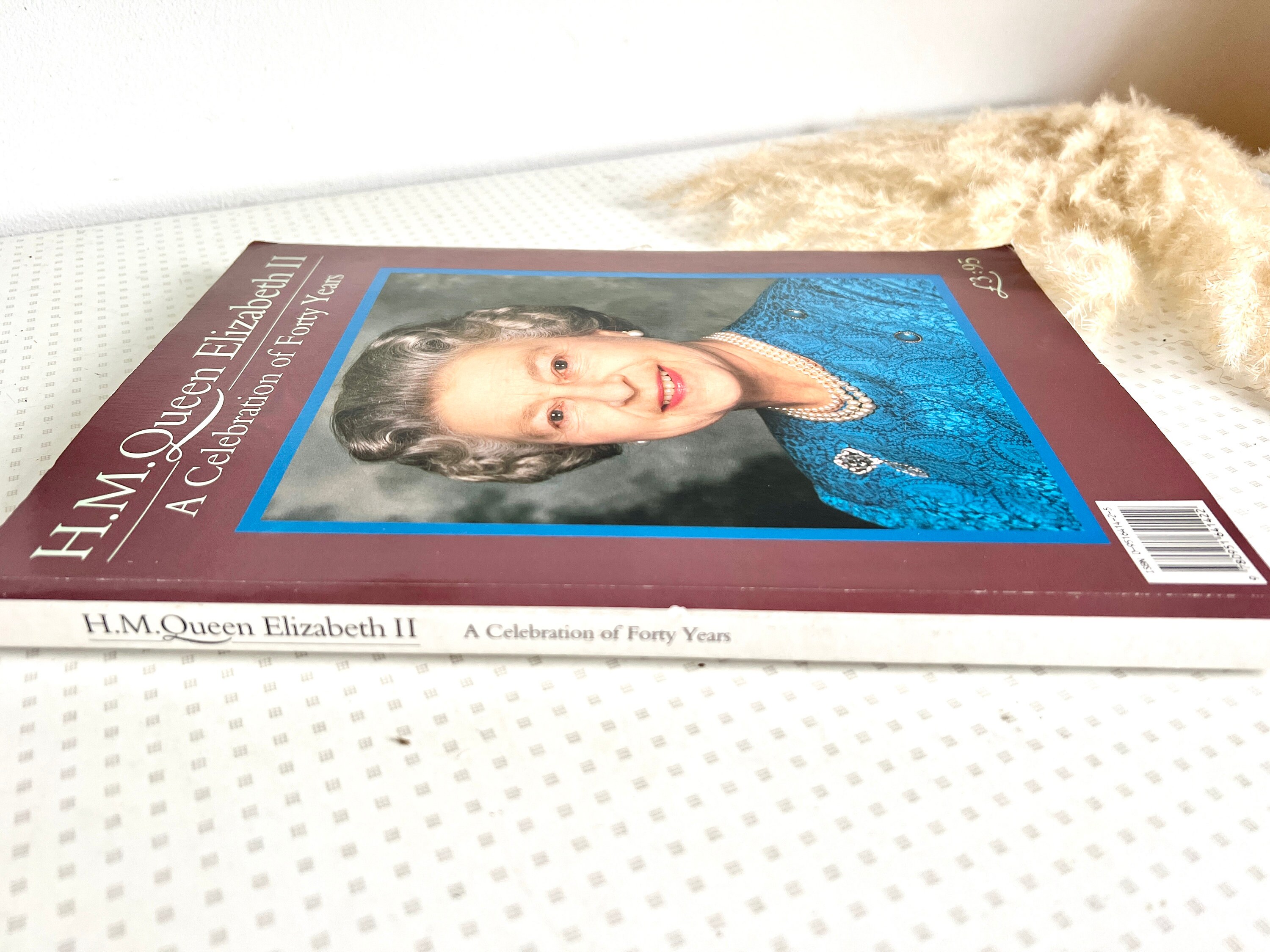Vintage Queen Elizabeth II Forty Years Softback Memorial Book - Etsy