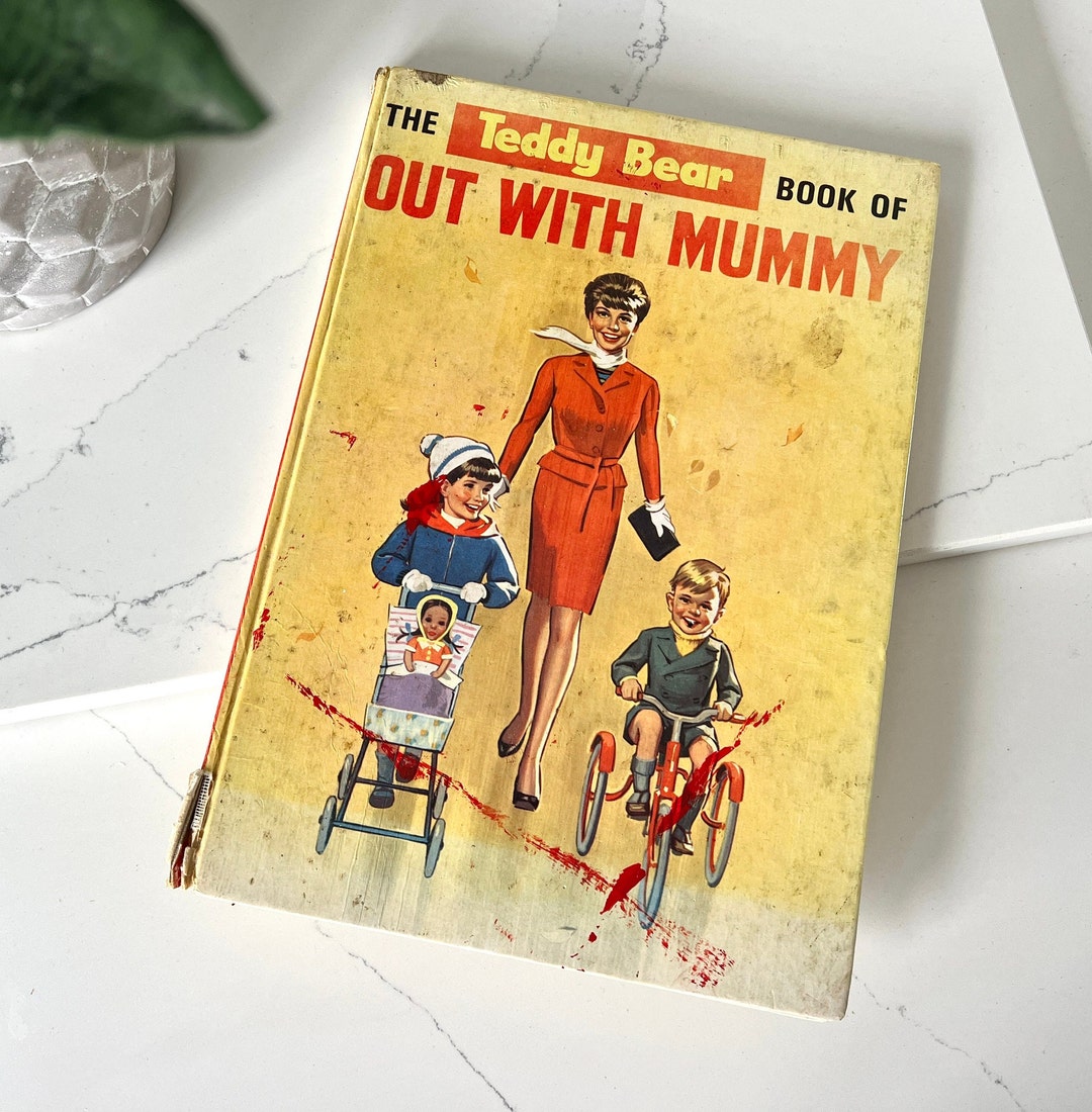 Vintage Hardback Teddy Bear Book of Out With Mummy From the 1960s - Etsy