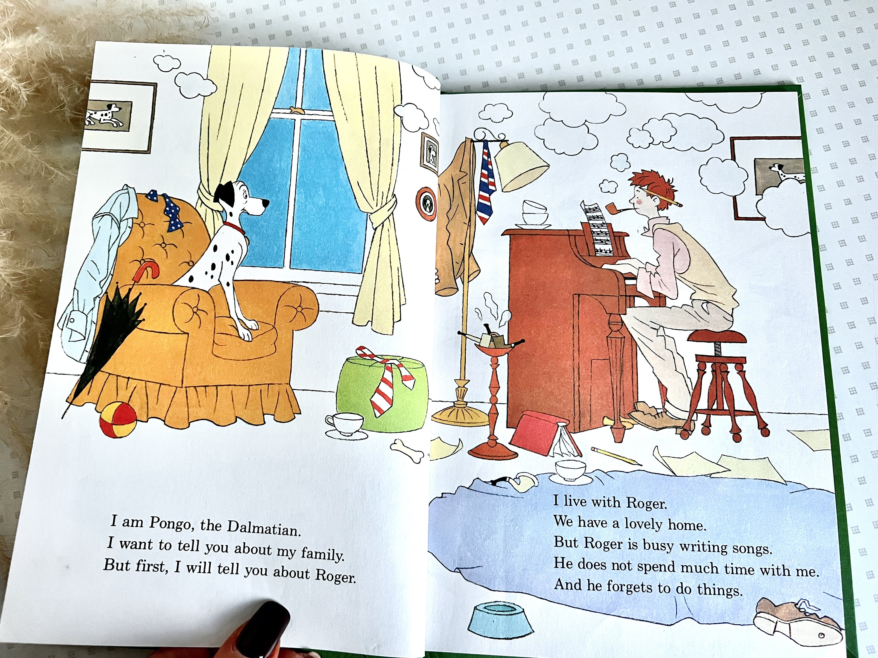 Vintage Walt Disney Pongo and Perdy 101 Dalmatians Book From - Etsy