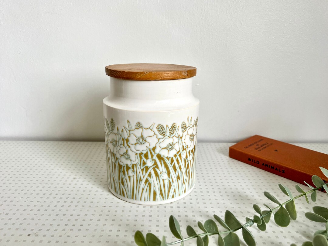 Vintage Hornsea Fleur Floral Pattern Crock or Canister 1970s - Etsy