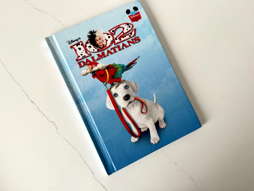 Vintage Walt Disney 102 Dalmatians Book From 2000 - Etsy